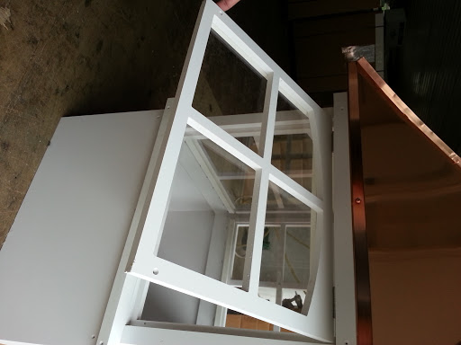 Hinged Window - Available for all Windowed Cupolas.